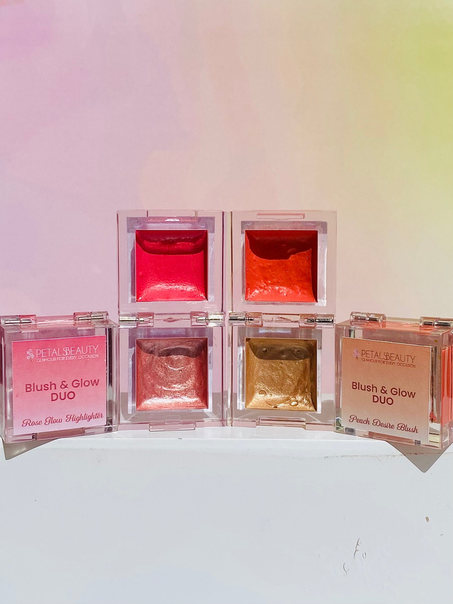 Blush & Glow Bundle (Blush & Highlighter)-Petals Beauty – The Petals Beauty
