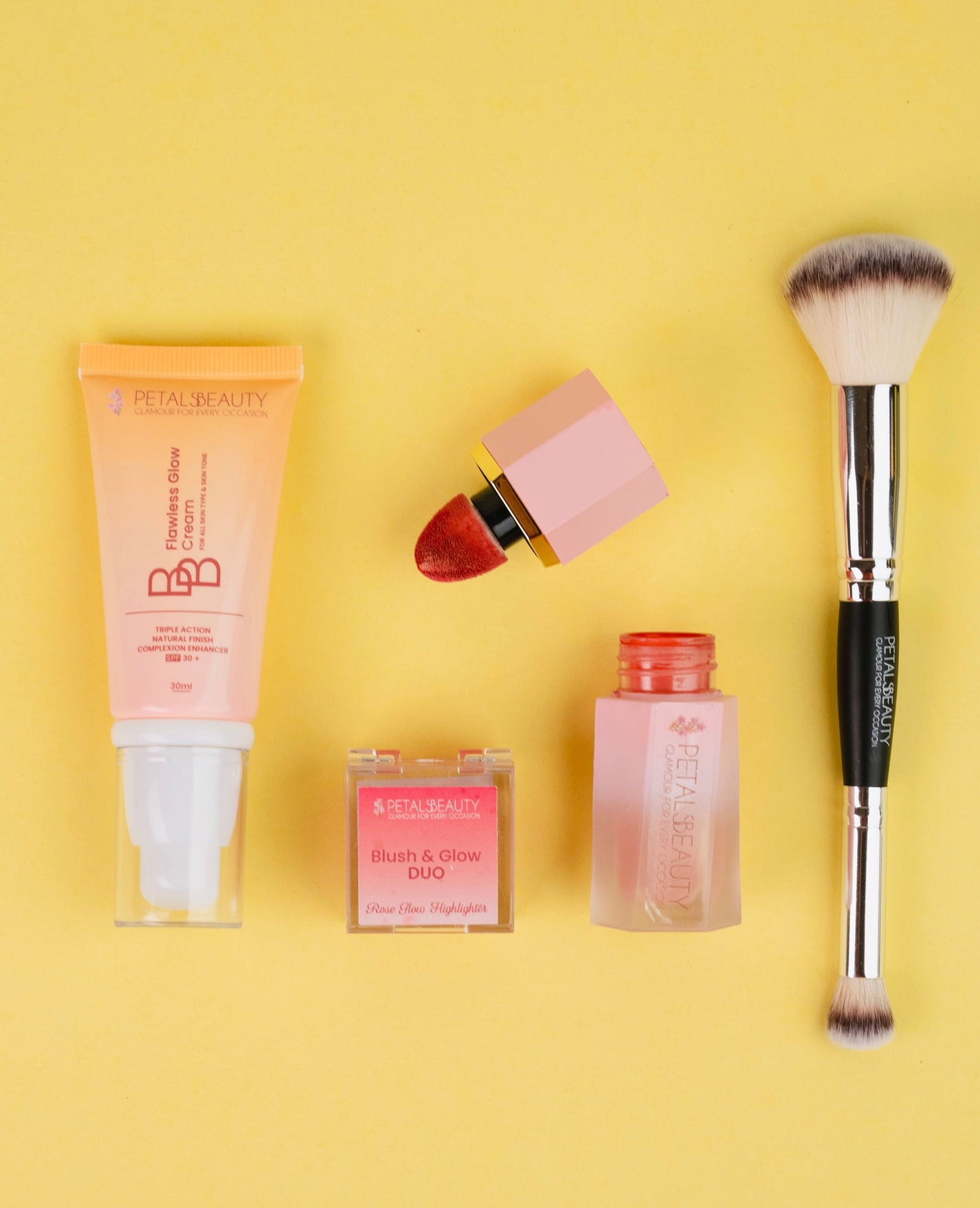 Brush, BB & Blush bundle: Best Makeup deal Online in Pakistan – The Petals Beauty